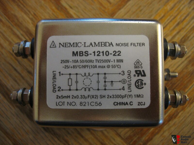 AC Line noise filters Photo #501372 - US Audio Mart