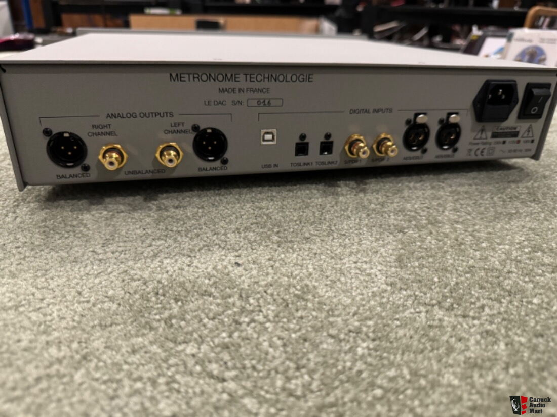 Metronome LE DAC silver Photo #5015467 - US Audio Mart