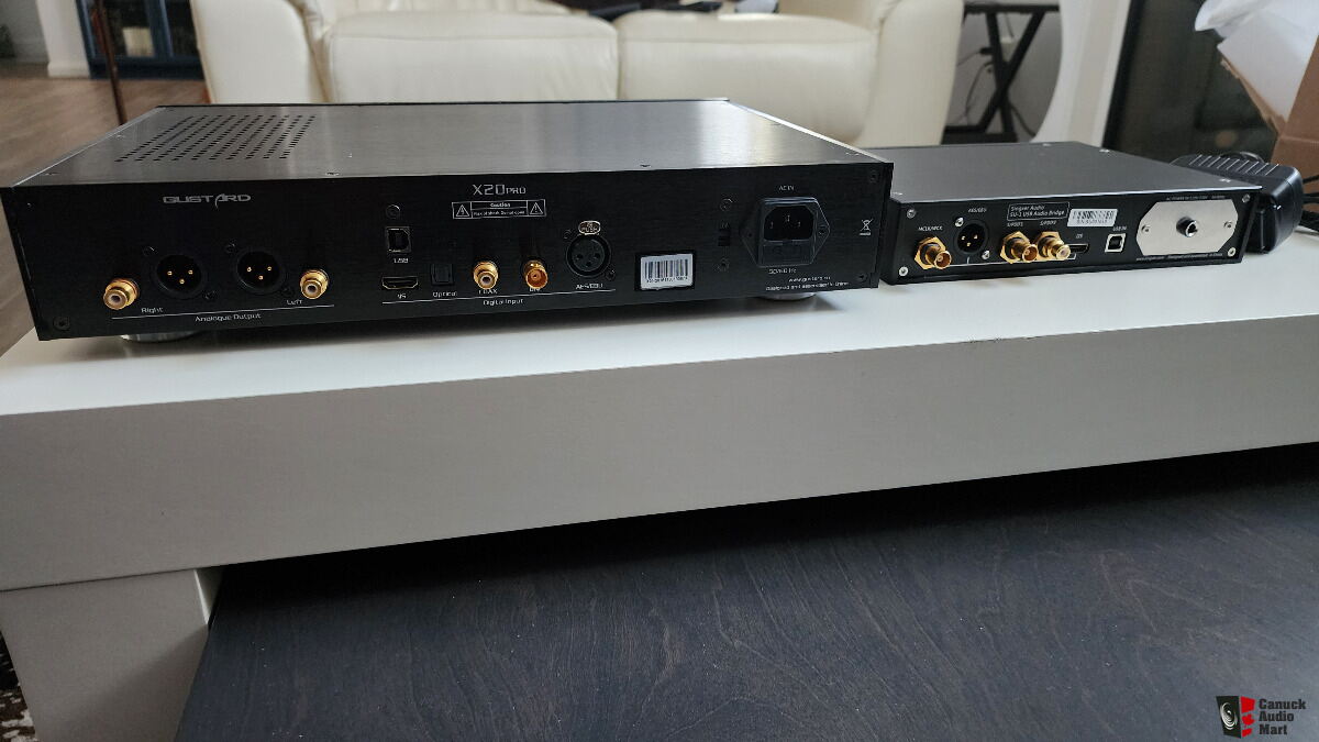 Gustard DAC X20 Pro + Singxer SU-1 DDC converter Photo #5018205 - US ...