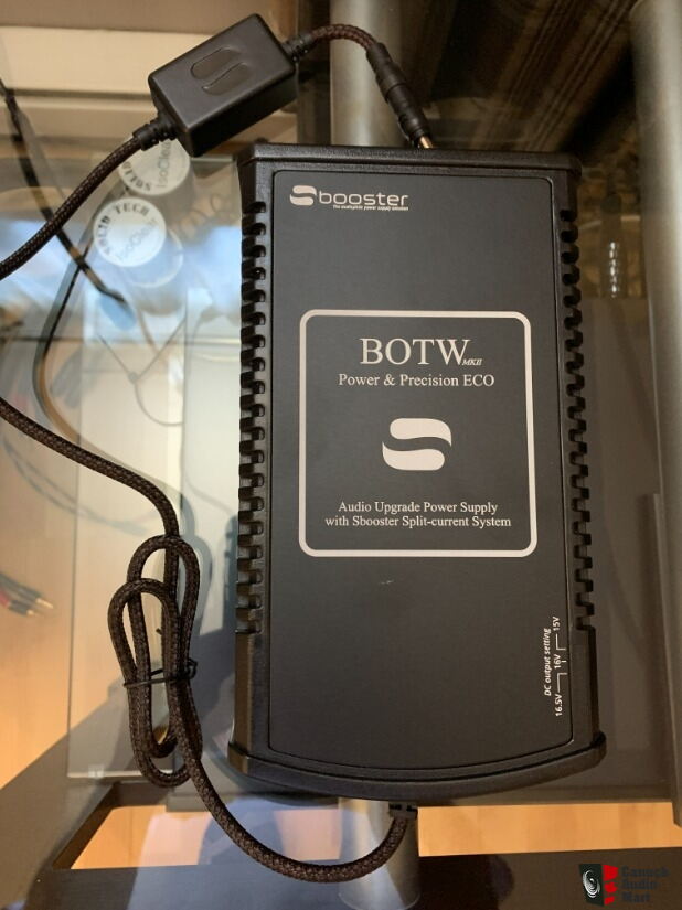Sbooster botw p&p eco mkii 15-16 -16.5 volts For Sale - Canuck Audio Mart