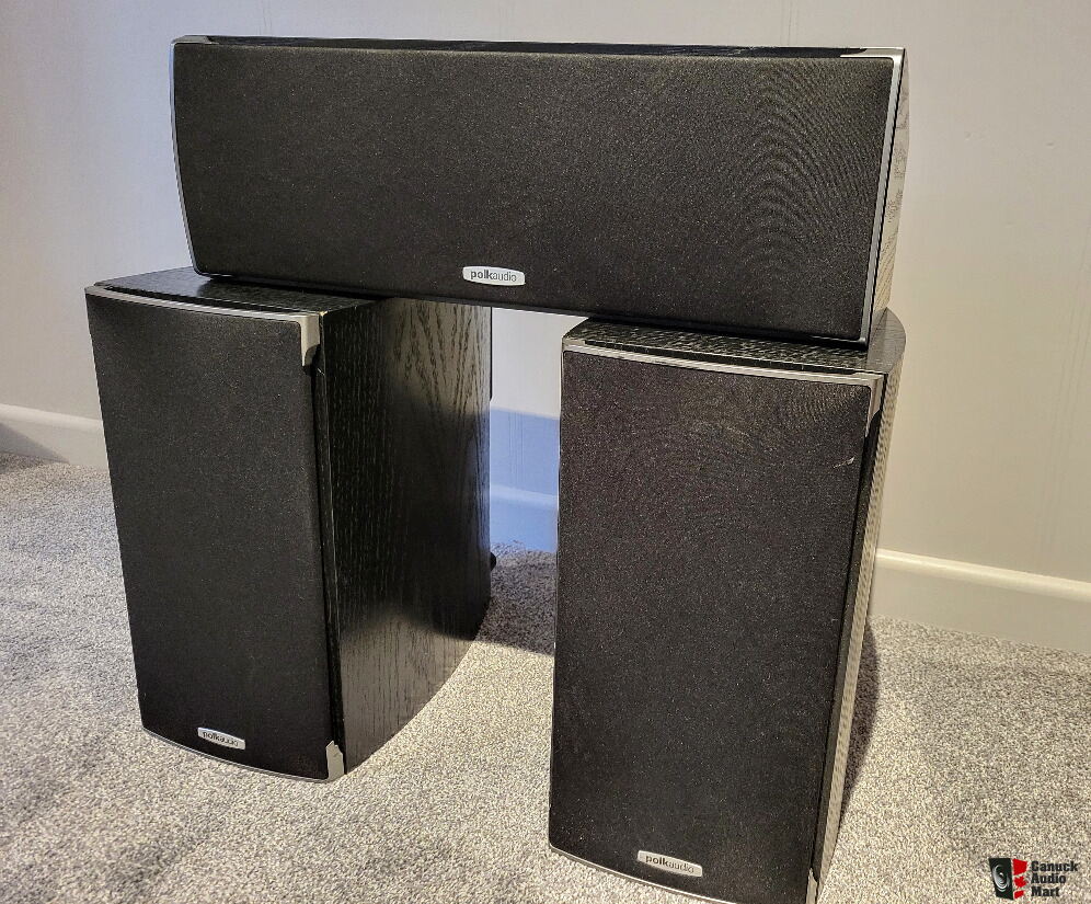 Polk RTi-A3 Book Shelf Speakers and CSi-A4 Centre Speaker For Sale - US ...