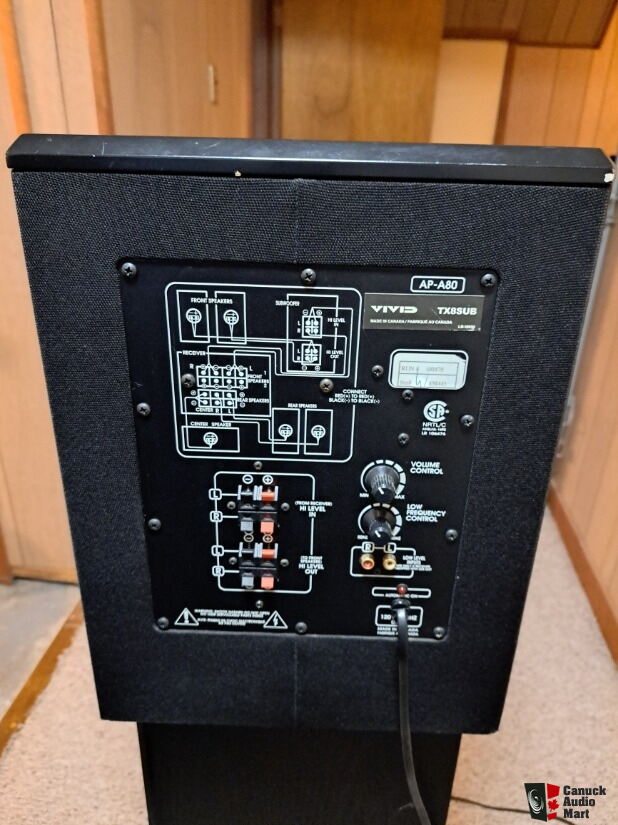 Vivid TX8SUB Subwoofer