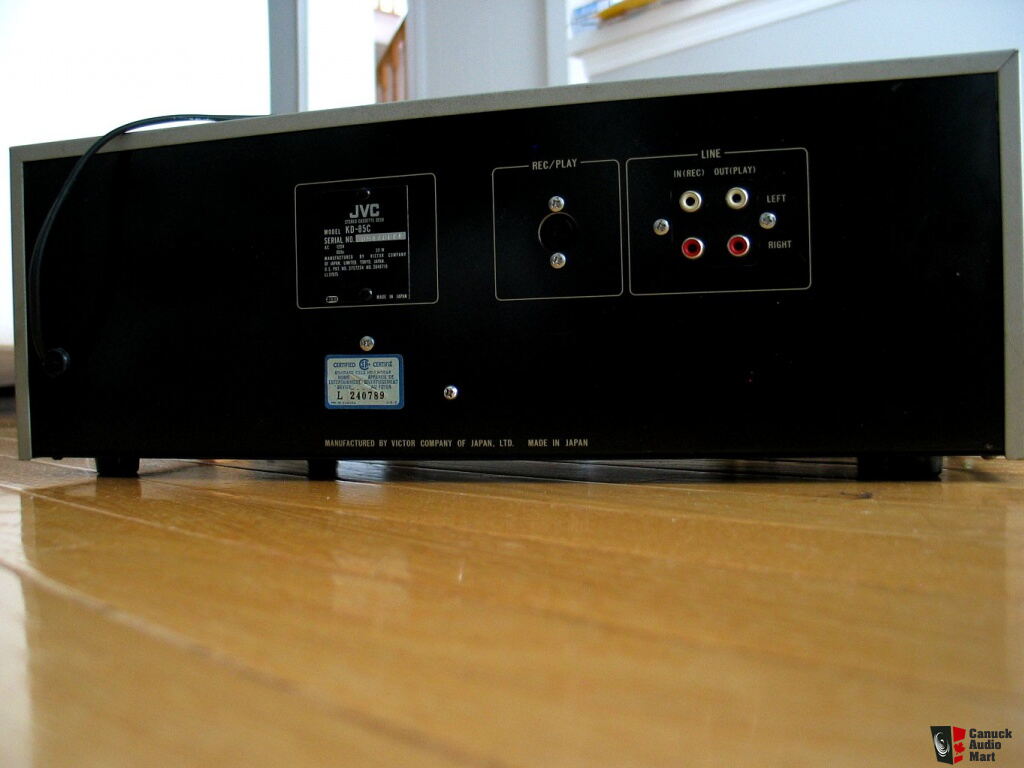 JVC KD-85 Cassette Deck in Excellent Condition *** Sold to Herman Photo ...