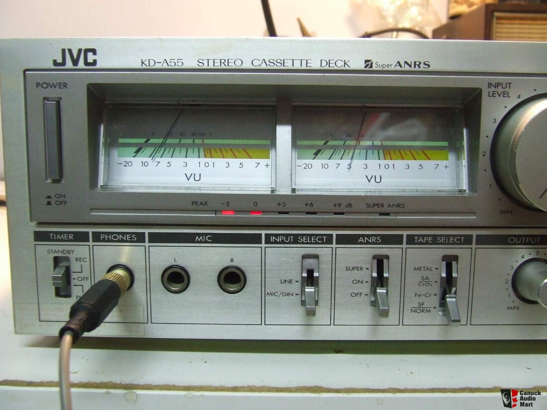 JVC KD-A55 Stereo Cassette Deck Photo #5024376 - US Audio Mart