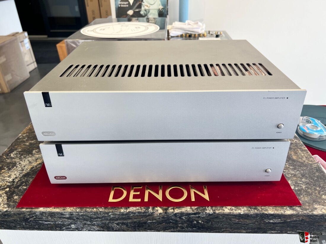 ARCAM FMJ P1 Mono Bloc Amps ( Pair) For Sale - US Audio Mart