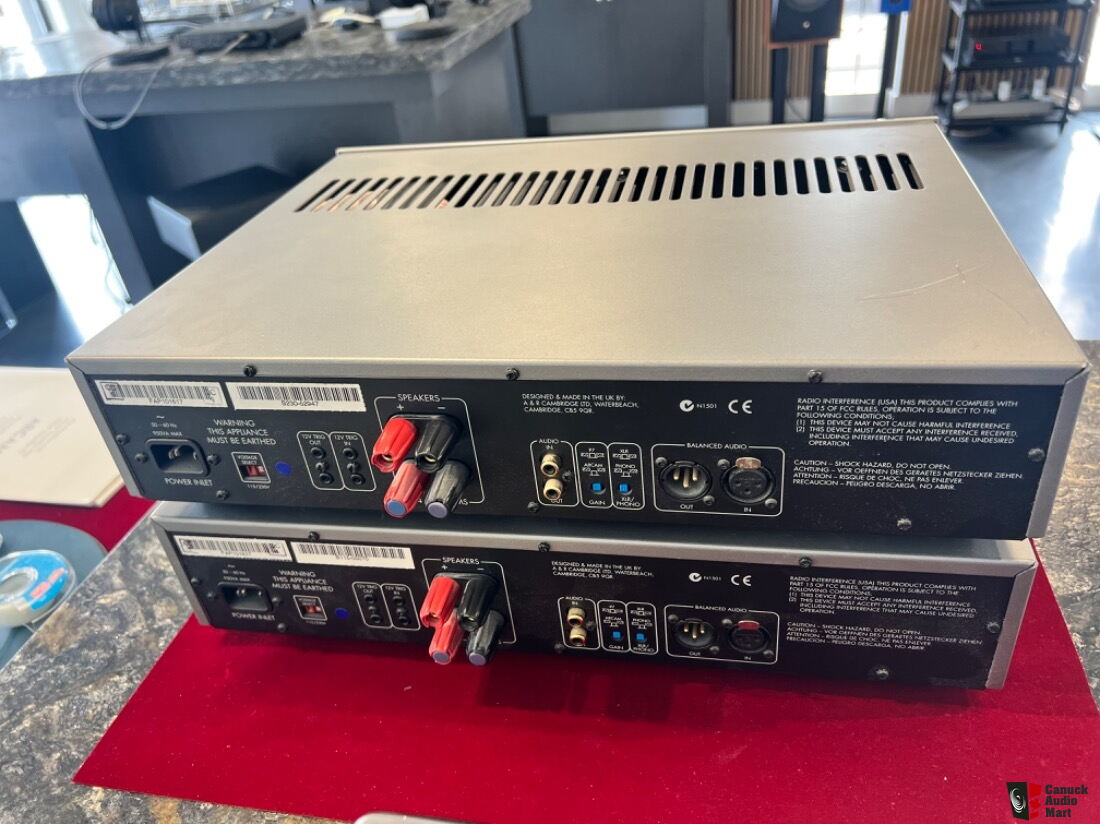 ARCAM FMJ P1 Mono Bloc Amps ( Pair) Photo #5024393 - Canuck Audio Mart