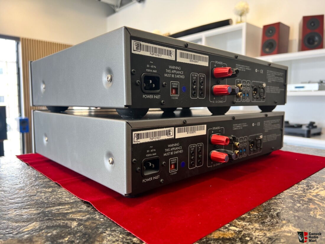 ARCAM FMJ P1 Mono Bloc Amps ( Pair) Photo #5024393 - Canuck Audio Mart