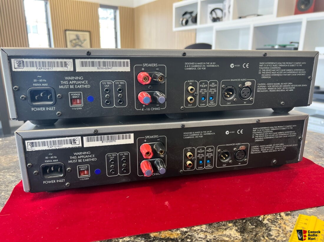 ARCAM FMJ P1 Mono Bloc Amps ( Pair) Photo #5024393 - Canuck Audio Mart