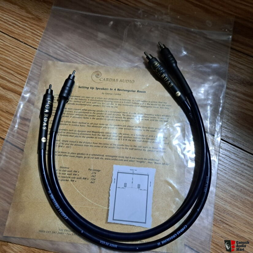 Cardas RCA For Sale - Canuck Audio Mart