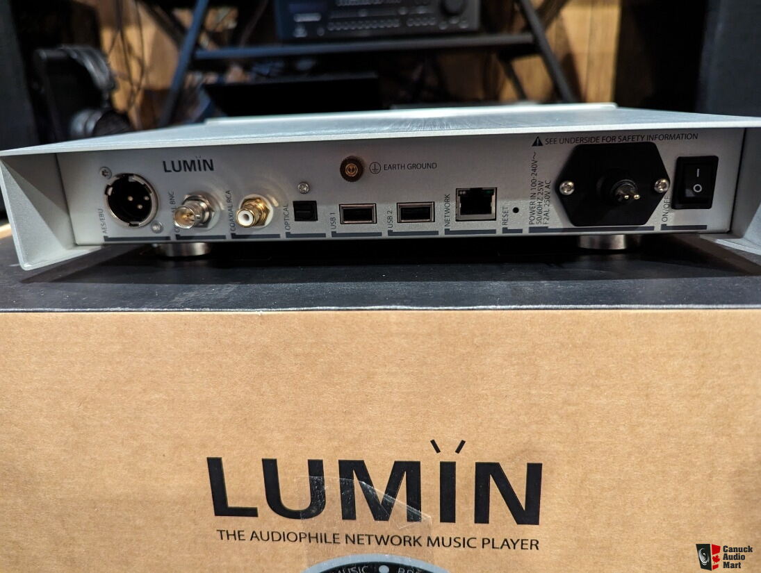 Lumin U1 mini with Sbooster - Silver Photo #5028949 - Canuck Audio Mart