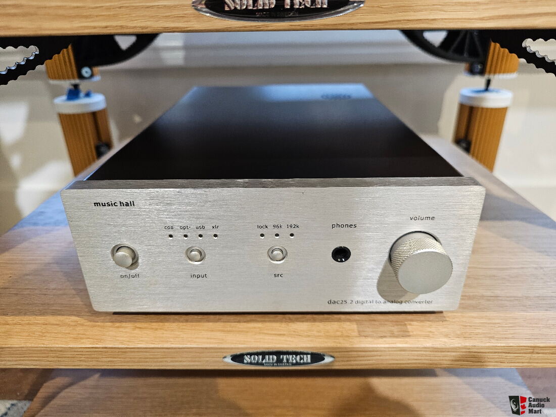 MUSIC HALL DAC25.2 DAC (Silver): Excellent Trade-In; acX Warranty; 67% ...