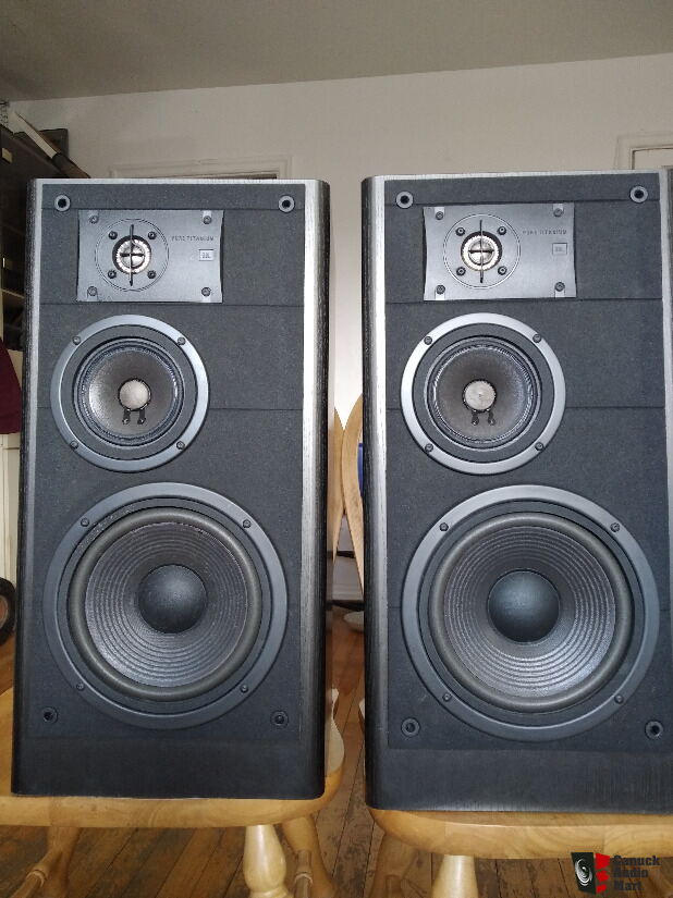 JBL LX44 in Black - Refoamed, recapped Photo #5029923 - Canuck Audio Mart