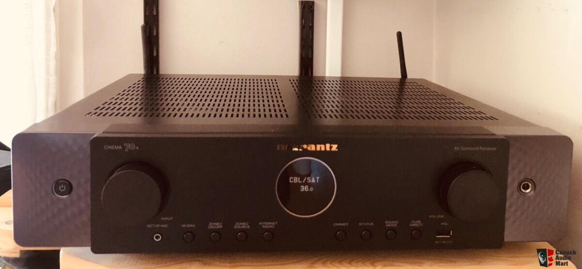 Marantz Cinema 70s AV Receiver & Klipsch RP-500 M Speakers Photo ...