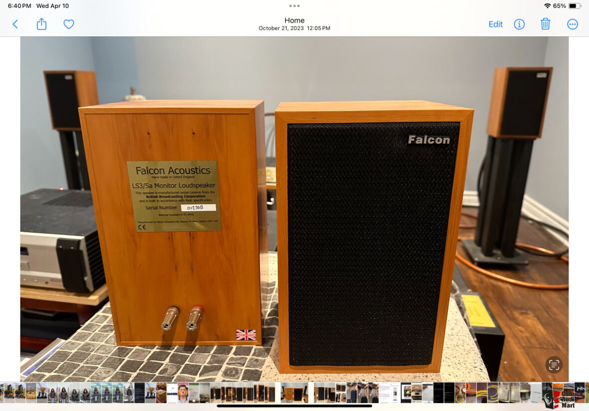 Falcon LS3/5a gold badge Photo #5033055 - Canuck Audio Mart