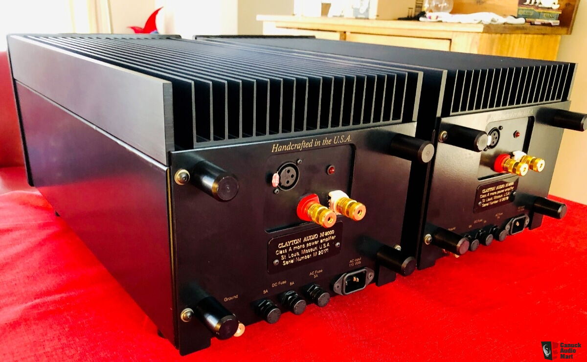 Clayton Audio M200 (Custom) Class A Monoblock Amps: Simple Elegance ...