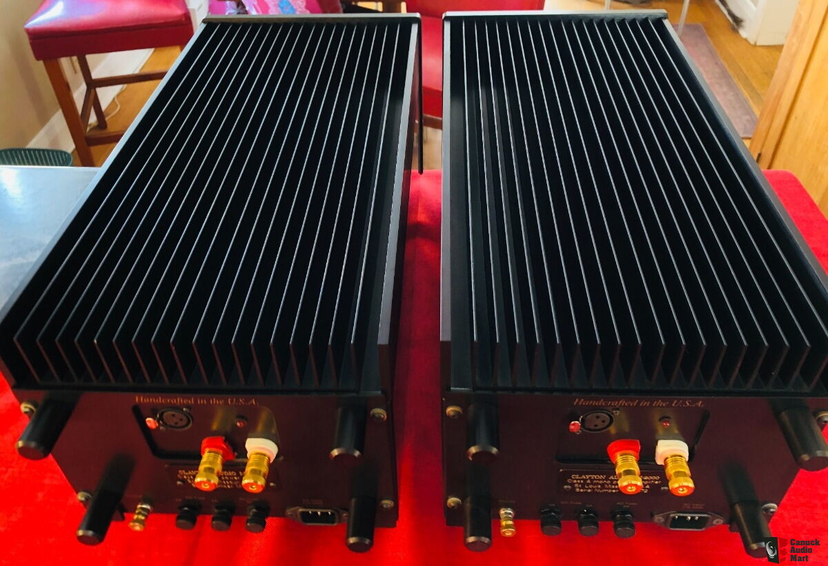 Clayton Audio M200 (Custom) Class A Monoblock Amps: Simple Elegance ...