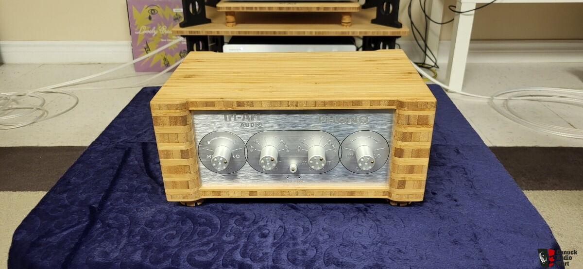 Tri-Art Audio MM/MC Phono Preamp Adustable Loading & Gain & Degaus ...