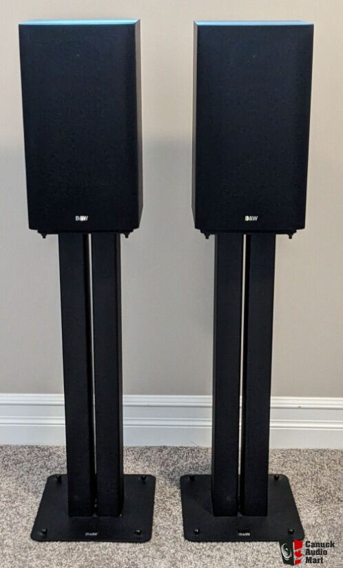 B&W DM601 S3 Bookshelf Speakers and Stands For Sale - US Audio Mart