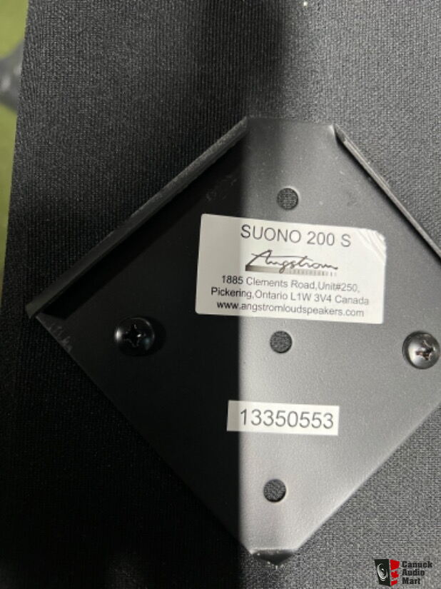 Angstrom Suono 200 S L/C/R speakers