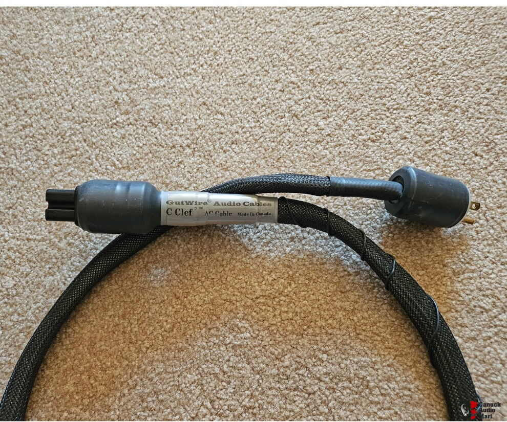 GutWire C Clef2 Power Cable 4ft Dealer Ad - US Audio Mart