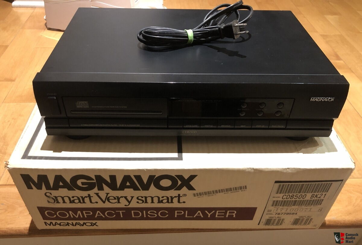Magnavox CDB500 w Philips CDM-4 and TDA1543; Upgraded; Excellent Sound ...