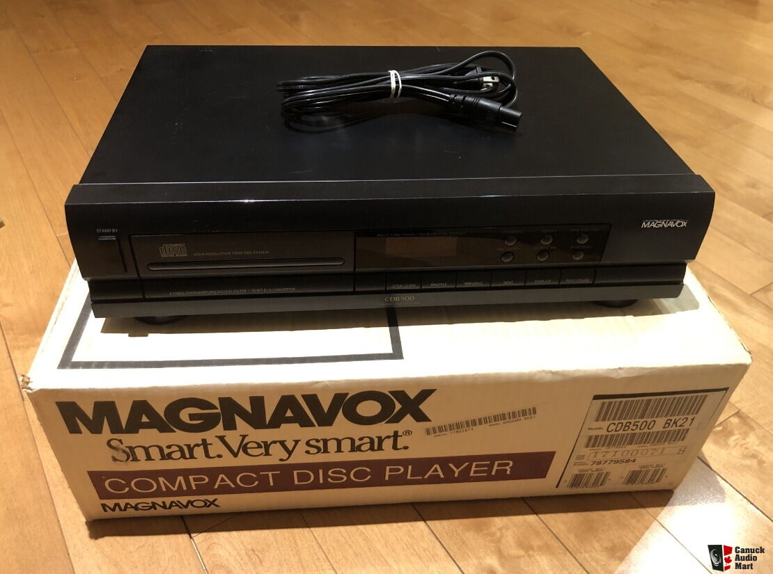 Magnavox CDB500 w Philips CDM-4 and TDA1543; Upgraded; Excellent Sound ...