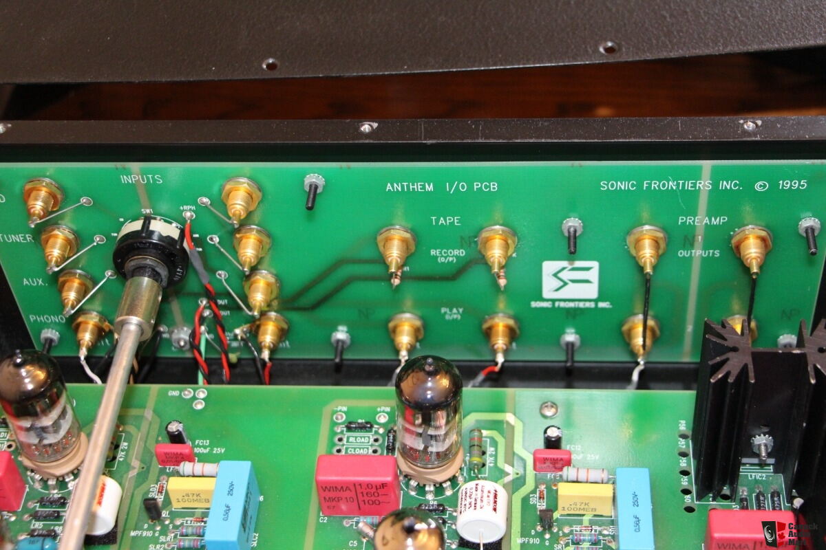 Anthem (Sonic Frontiers) Pre 1 preamp with MM/MC phono (PcX upgrades ...