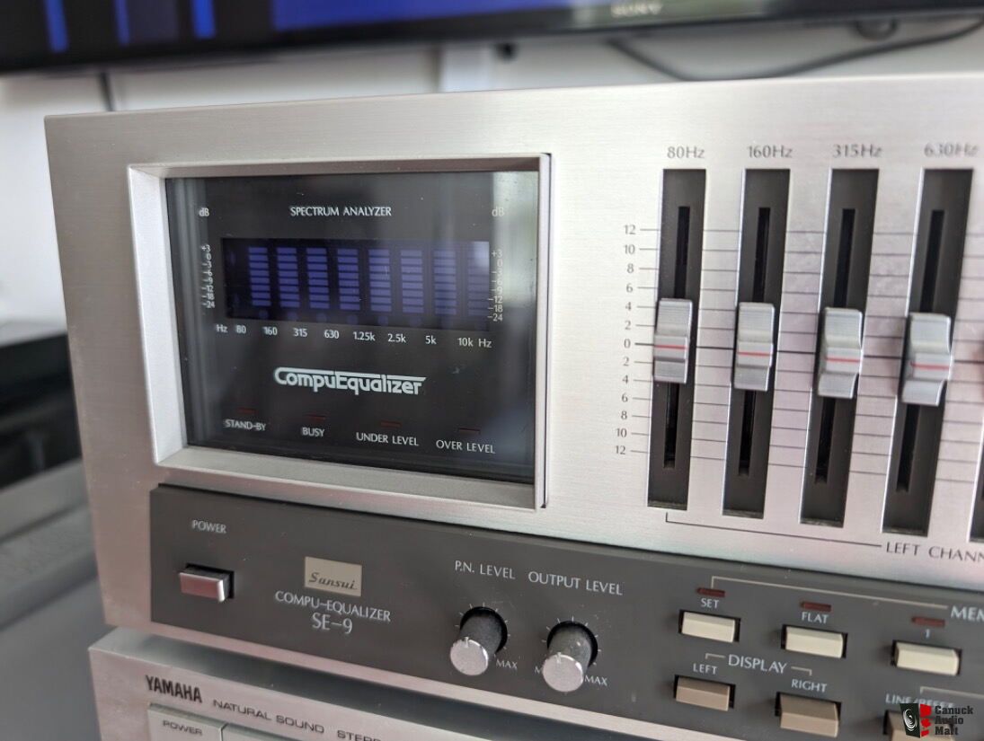 Sansui SE-9 Graphic Compu-Equalizer