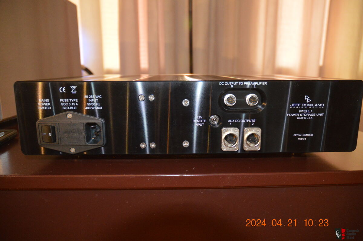 Jeff Rowland Aeris dac and matching PSU Photo #5049653 - US Audio Mart