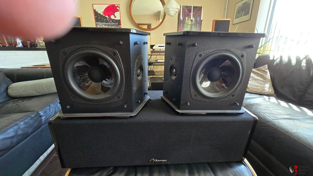 Mirage OM-R2 Dipole surround speakers and the unique Mirage OM-C2 ...