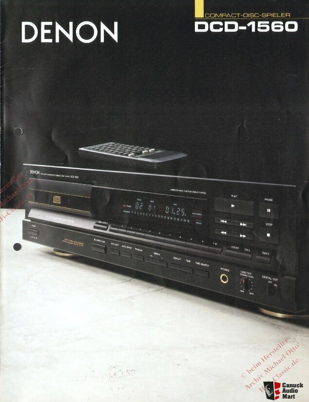 Denon DCD-1560 Photo #5052639 - US Audio Mart