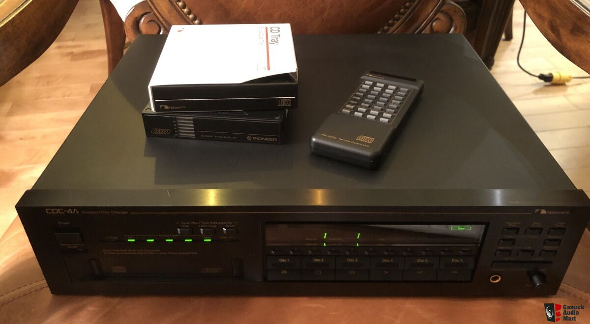 Nakamichi CDC-4A CD Player / Transport with TDA1541A S1 (Single Crown ...