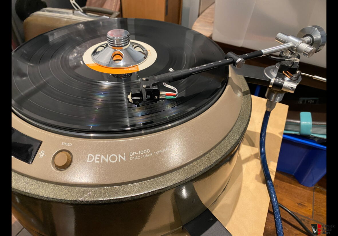 Denon PD 1000 Turntable +Micro Seiki MA 707 Tonearms Photo #5055995 ...