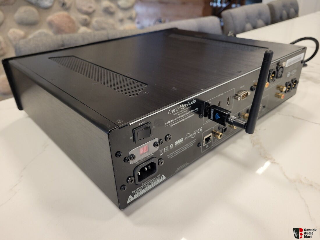 Cambridge 851 N streamer/preamp/DAC black Photo #5056283 - US Audio Mart