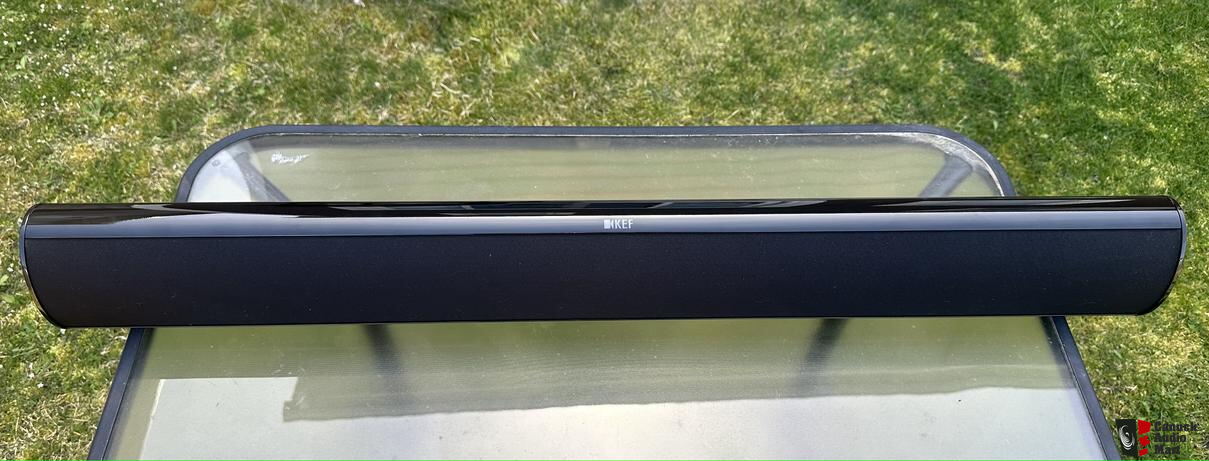 KEF HTF8003 3 Channel Soundbar Speaker + Wallmount Photo #5059296 ...