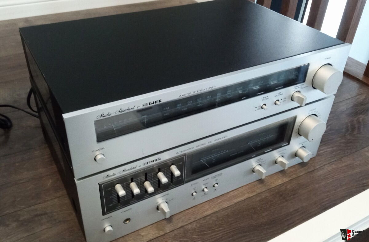 Vintage Fisher tuner and integrated amplifier