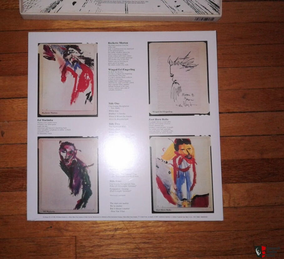 Captain Beefheart (Clear Vinyl) Black Sabbath (Green Vinyl) MINT Sealed ...