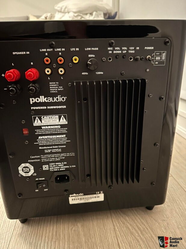 Polk Audio DSW MicroPRO 3000 Subwoofer