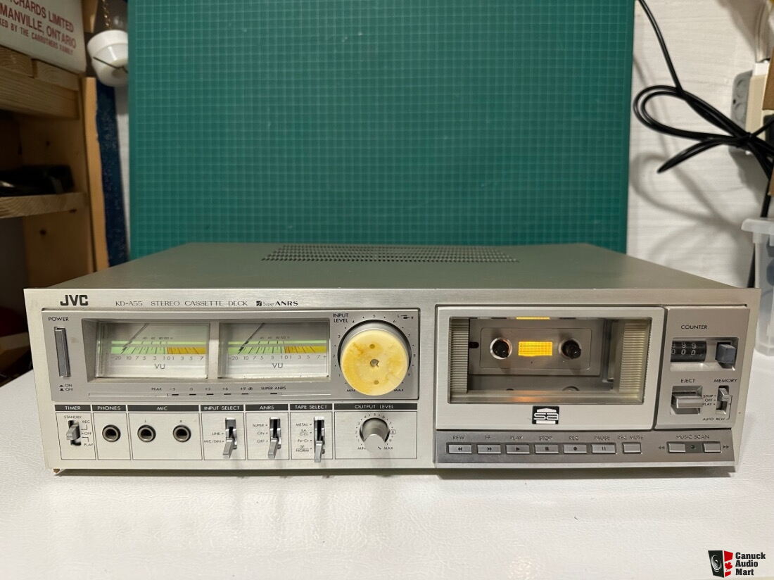 JVC KD-A55 Cassette Deck for parts For Sale - Canuck Audio Mart