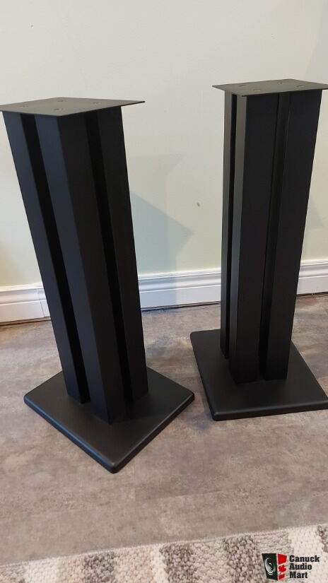 New price! Monolith metal 4 post speaker stands Photo #5066669 - Canuck ...