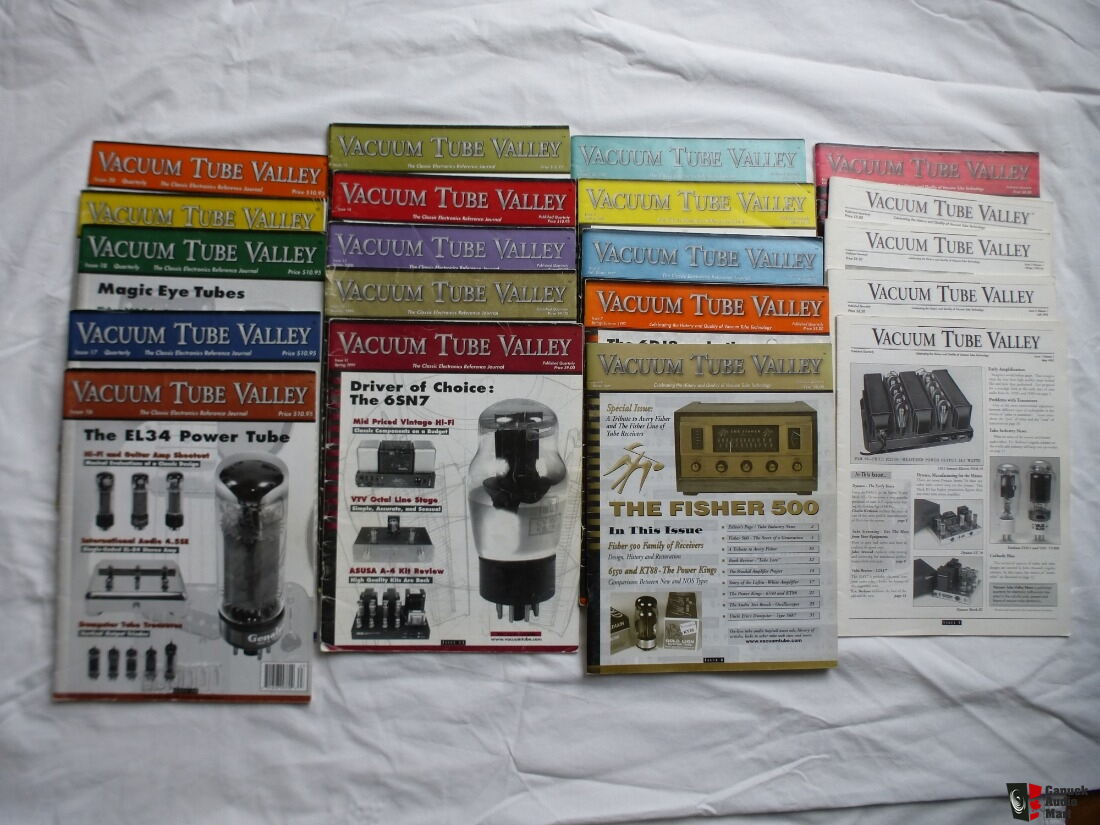 20) VTV Vacuum Tube Valley 300b 2a3 12ax7... SE Amps Diy magazine Photo ...