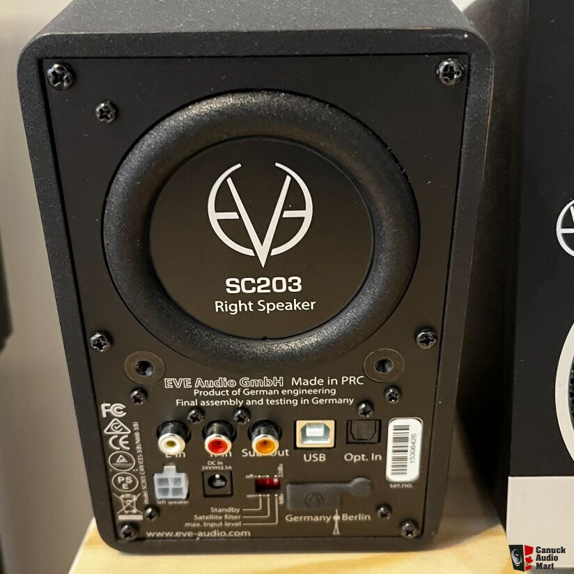Eve Audio Active & Compact Desktop Speaker/Professional Monitor Photo ...