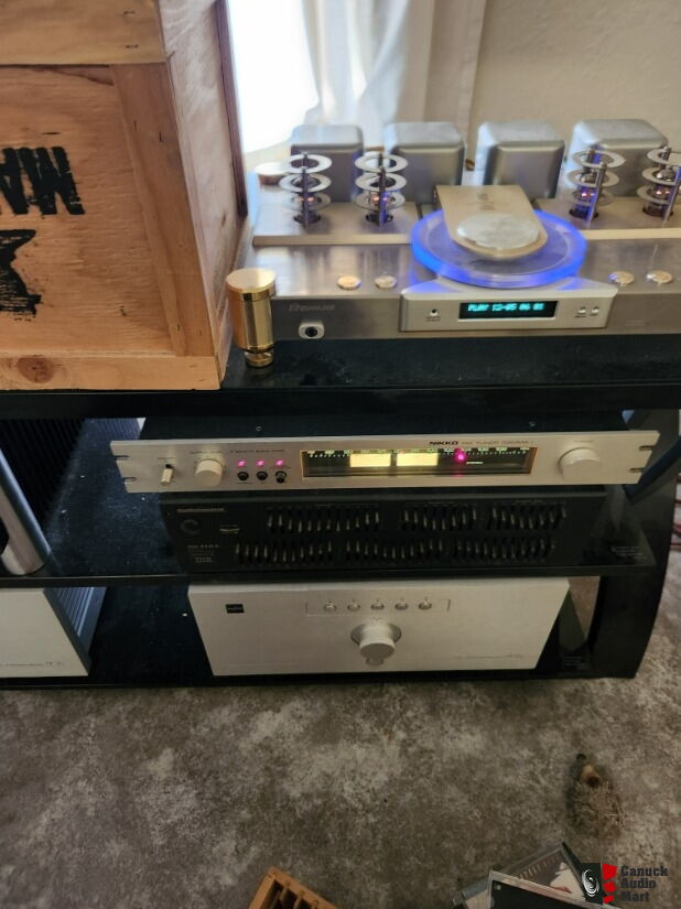 Ultra Rare silver Nikko Gamma1 Tuner 5 Gang For Sale - Canuck Audio Mart
