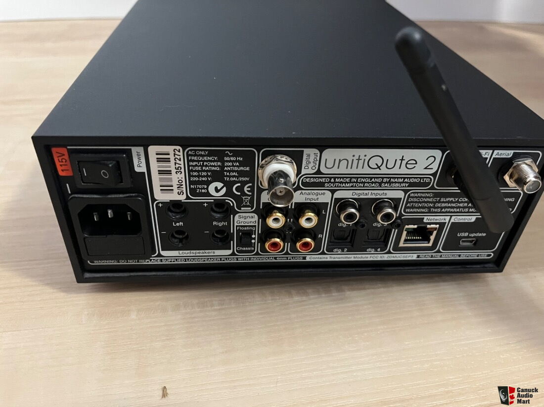 Naim Unitiqute 2 Streamer / Amplifier/ Preamp
