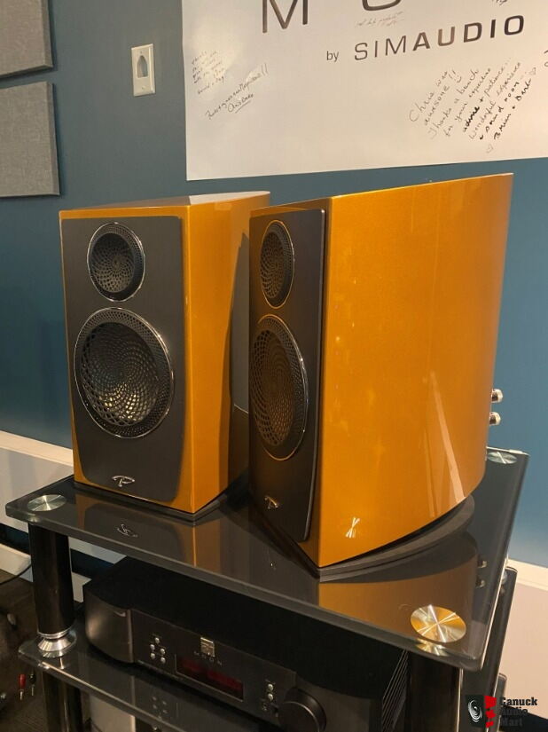 Paradigm Persona B Standmount Speakers in Burnt Orange Metallic and ...