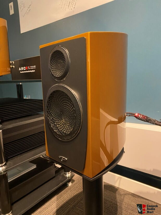 Paradigm Persona B Standmount Speakers in Burnt Orange Metallic and ...