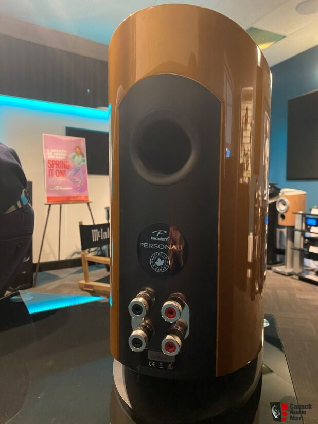 Paradigm Persona B Standmount Speakers in Burnt Orange Metallic and ...