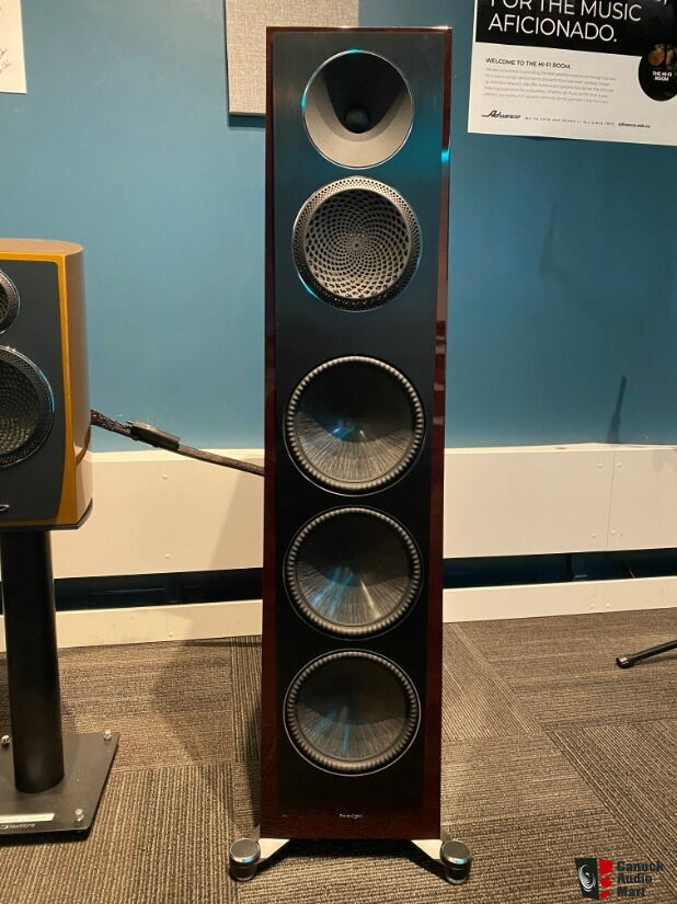 Paradigm Founder 120H Floorstanding Speakers in Midnight Cherry ...
