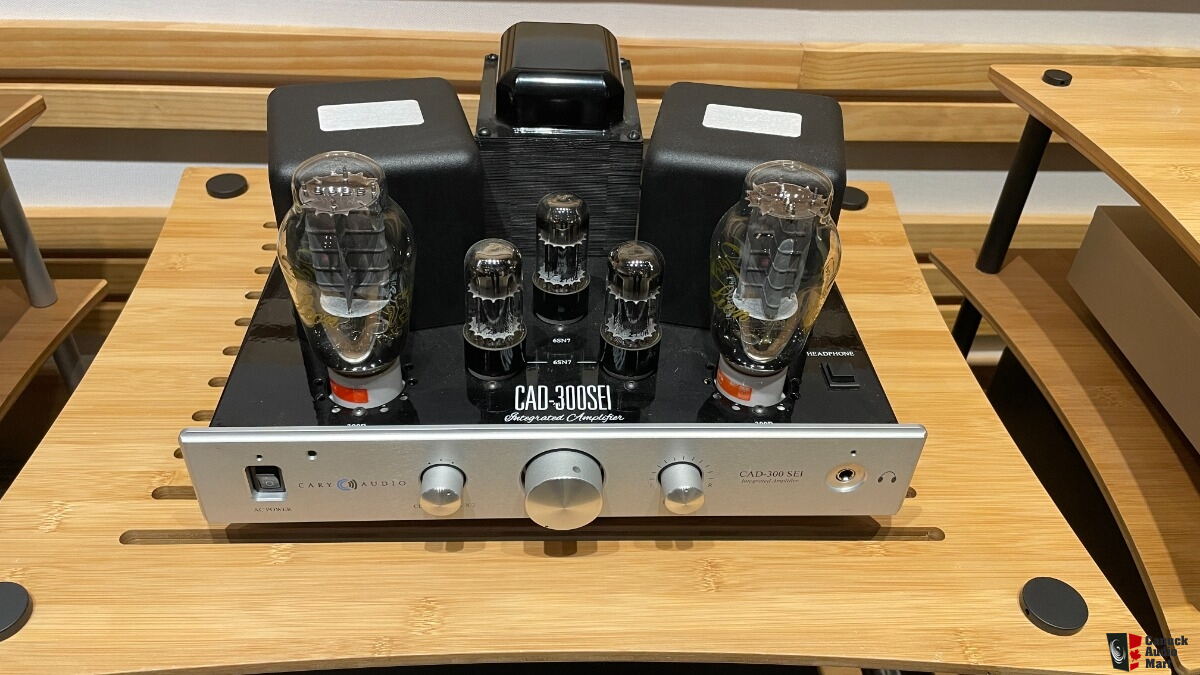 CARY 300SEI Tube integrated amp comes with Cary factory upgrades ...