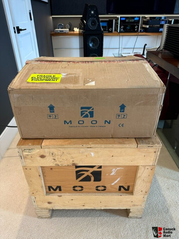 Simaudio Moon Evolution 740P Dual-Mono Line Preamplifier -All original ...